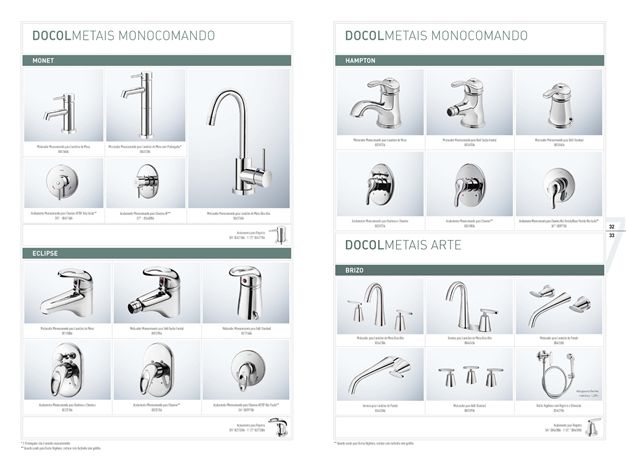 Tecto - Catálogo: Docol Metais Sanitários - Docol Ambientes/Conceitos ...