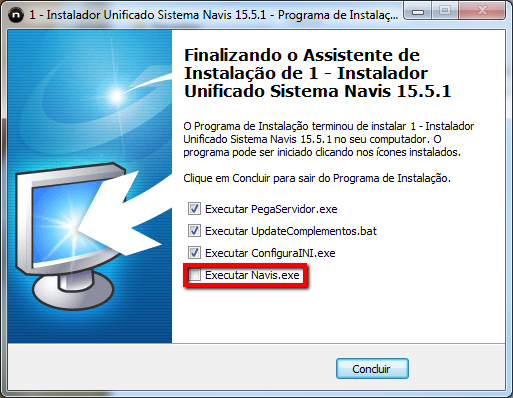 Sobre: Passo-a-passo para realizar a instalação do Sistema Navis